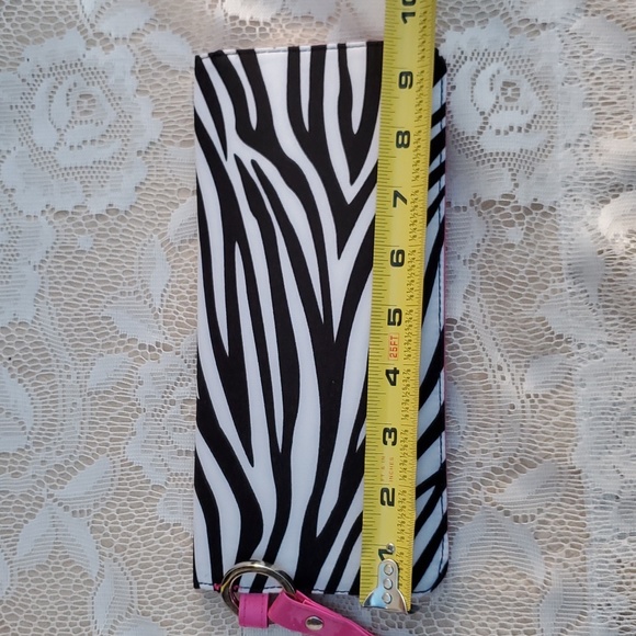 Celebrating Home | Bags | Celebrating Home Zebra Print Walletclutch New ...